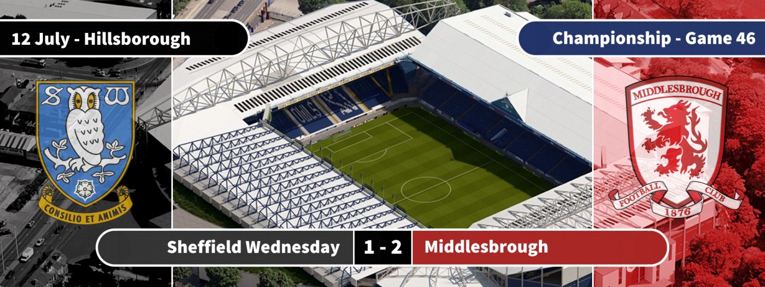 Sheff Wed 1 – 2 Boro – Diasboro
